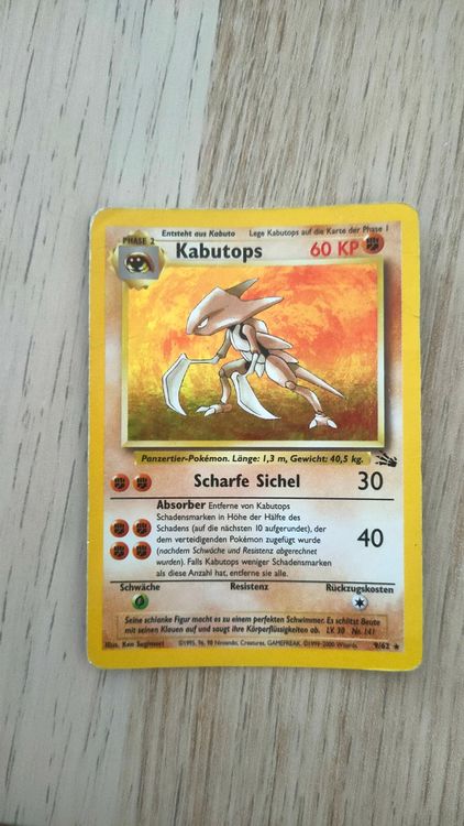 Kabutops - Fossil Set | Kaufen auf Ricardo