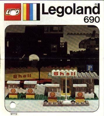 LEGO 690 Legoland - Shell Tankstelle (Gebraucht) in Oberhofen TG für ...