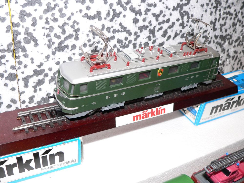 Märklin AE 66 SBB/CFF Zug HO, 2Trafos, Schienen, Weichen.... | Kaufen auf Ricardo