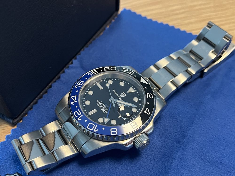 GMT BATMAN Rolex Submariner Homage Pagani Design | Kaufen auf Ricardo