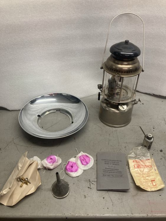 Benzin Vergaserlampe 🇨🇭 Hasag 551 LD wie Neu !! (Gebraucht) in Roveredo ...