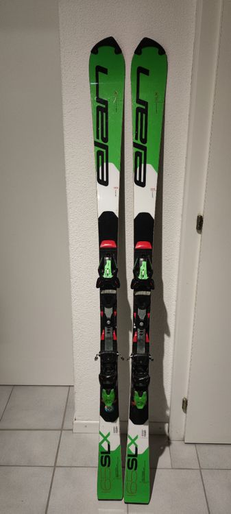 Elan SLX World Cup Plate, Racing Slalom Skis 165 (Gebraucht) in ...