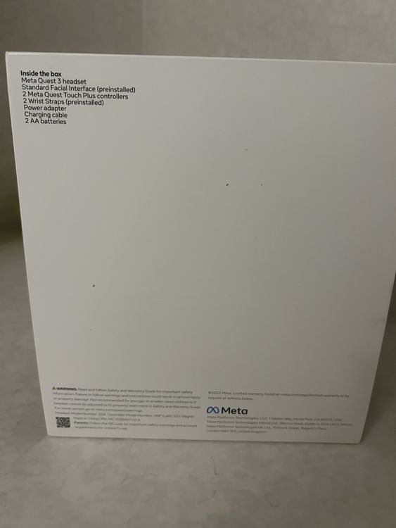 Meta Quest 3 VR Headset 512 GB Neu mit Garantie (Neu und ...