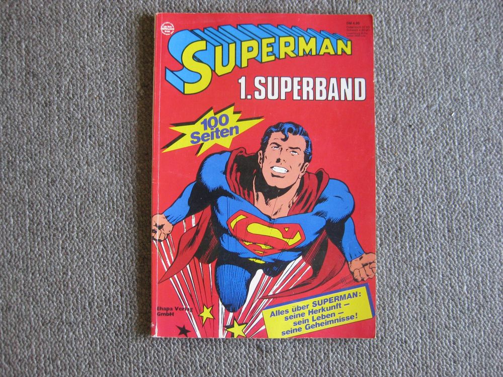 Superman, 1 Superband, 1980 (Gebraucht) in Heimberg für CHF 10 – mit ...