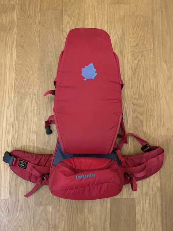 Lafuma Airstream Kindertrage Wanderrucksack rot (Gebraucht) in Lufingen ...