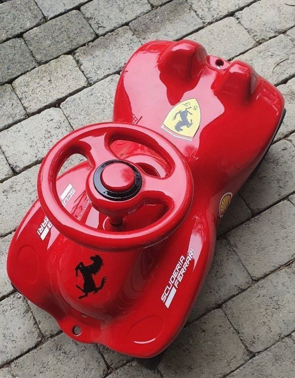 Ferrari Bobby Car Bobbycar Kinder Auto Fahrzeug Spielzeug (Gebraucht ...