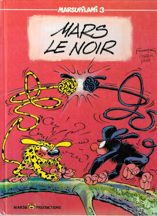 Marsupilami - Mars le Noir- E.O. 1989 TBE (Gebraucht) in Savagnier für ...