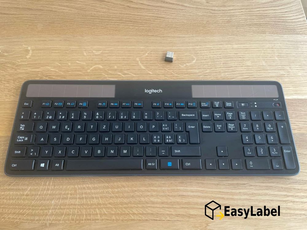 Logitech K750 Solar (DE_CH), Unifying. Lieferung gratis (Gebraucht) in ...