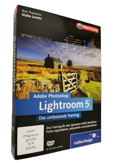 Adobe Photoshop Lightroom 5 Training (DVD, Maike Jarsetz) (Gebraucht ...