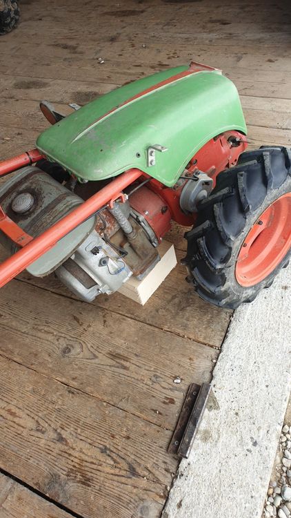 Rapid 505 Motormäher Mag Motor 1045 11PS Einachser (Gebraucht) in ...