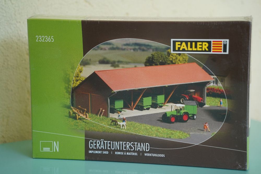 Bausatz Geräteunterstand Spur n, Faller 232365 in OVP | Kaufen auf Ricardo