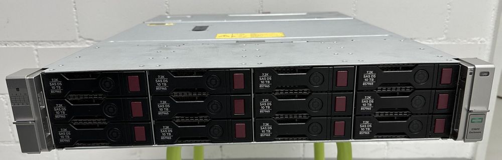 HPE D3600 12G SAS Disk Enclosure / 12x 10TB HDD (Gebraucht) in ...
