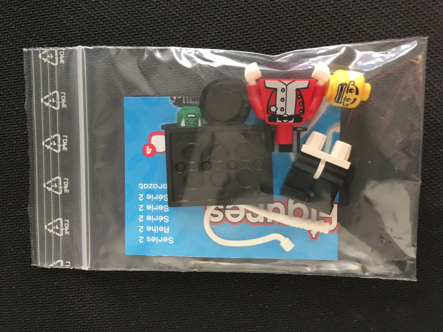 Lego 8684 - Nr3: Circus Ringmaster - Series 2 Minifigur (Neu (gemäss ...