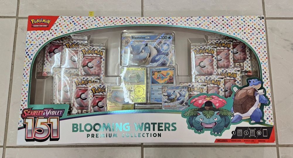 Pokémon 151 Blooming Waters Premium Collection Box (Neu und ...