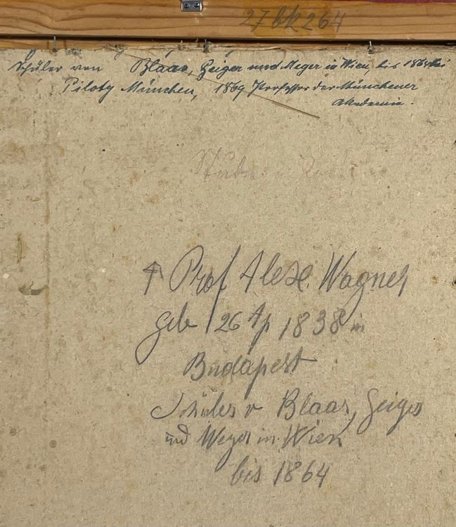 Alexander VON WAGNER(1838-1919) Gemälde | Kaufen auf Ricardo
