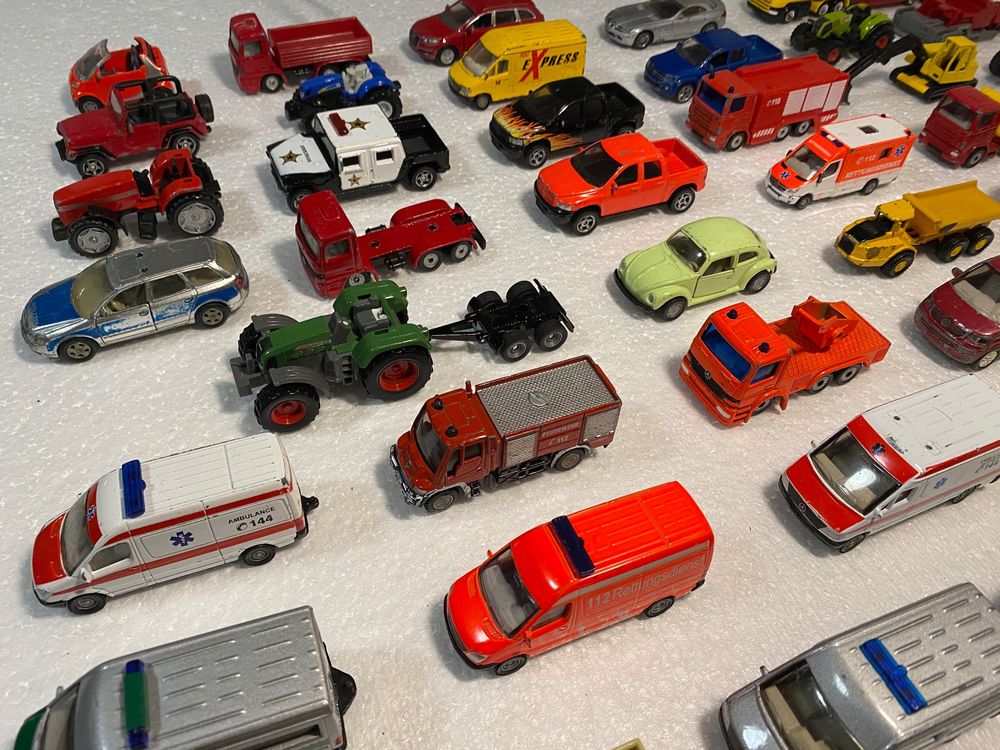 Siku Spielzeugautos 70 Stk. (Gebraucht) in Winterthur für CHF 50 – mit ...