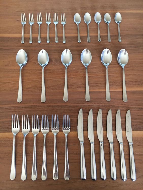 Berndorf 6er Besteck-Set Verona, 29-teilig (2) (Gebraucht) in Wisen SO für CHF 80 – mit ...