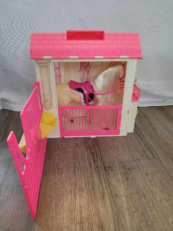 Barbie Pferd Leckermaul und Stall Set | Kaufen auf Ricardo