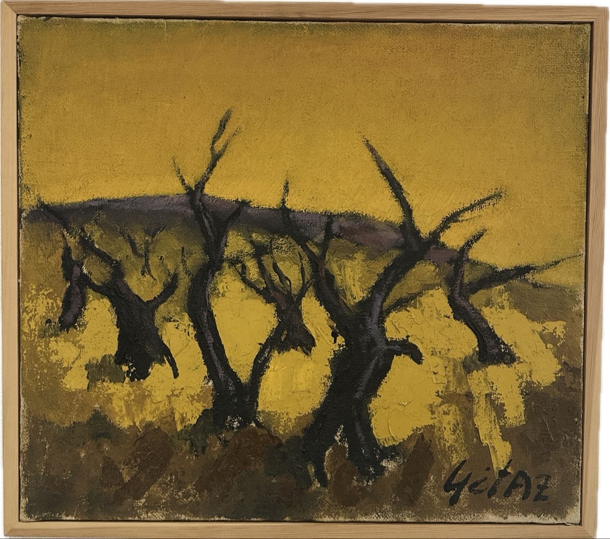 Jean-Louis GÉTAZ (1931-2002) | Huile sur toile (D'occasion) à Estavayer ...