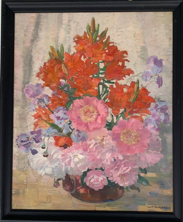 Willy Friedrich BURGER (1882-1964) Großes Stilleben Gemälde | Kaufen auf Ricardo
