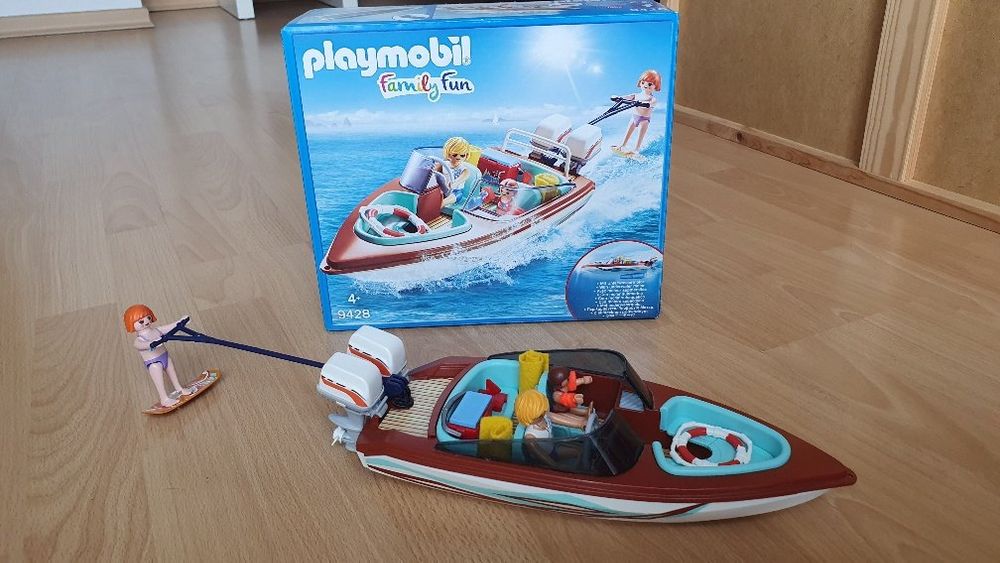 Playmobil Family Fun 9428 Motorboot mit Unterwassermotor (Gebraucht) in ...