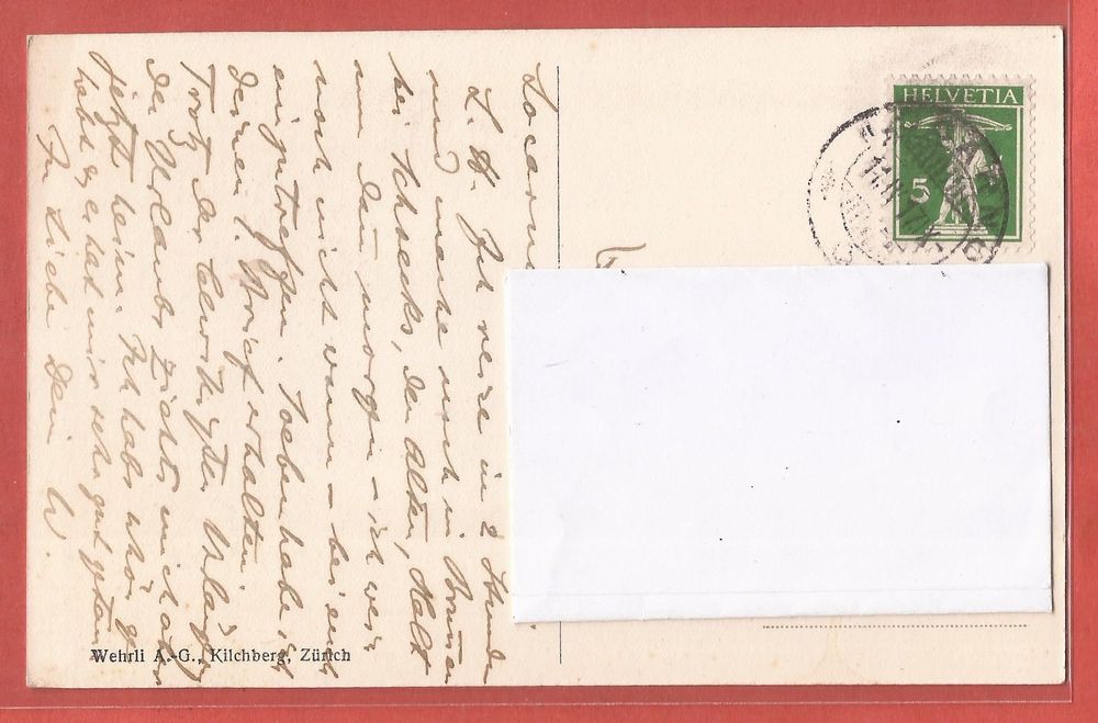 Brissago - Capella sulla via della Madonna del Monte - 1917 (Gebraucht ...