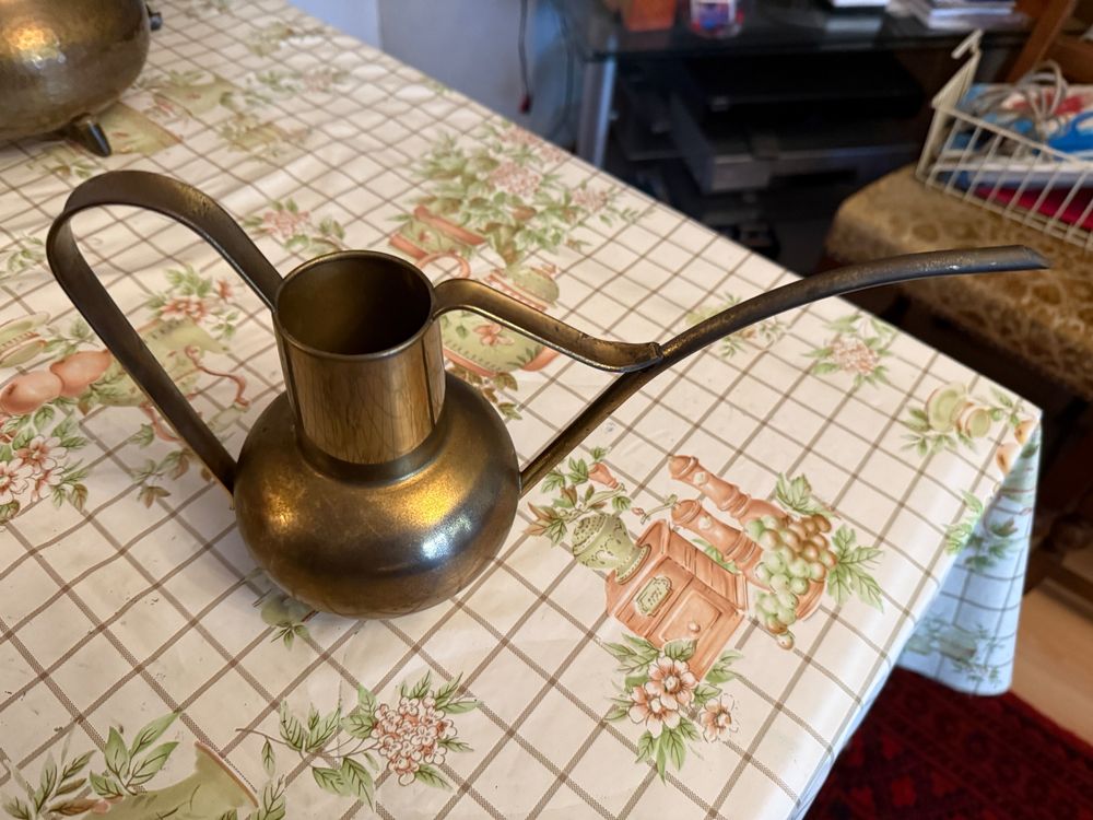 Antike Messing Giesskanne von SIGG, ca. 14cm hoch (Gebraucht) in Thun für CHF 19 – mit Lieferung ...