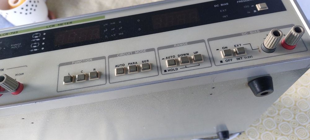 LEADER Model LCR-745. CPU Controlled Digital LCR Meter (Gebraucht) in ...