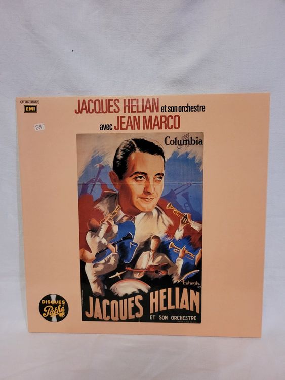 DOUBLE LP JACQUES HELIAN ET SON ORCHESTRE AVEC JEAN MARCO (Gebraucht ...
