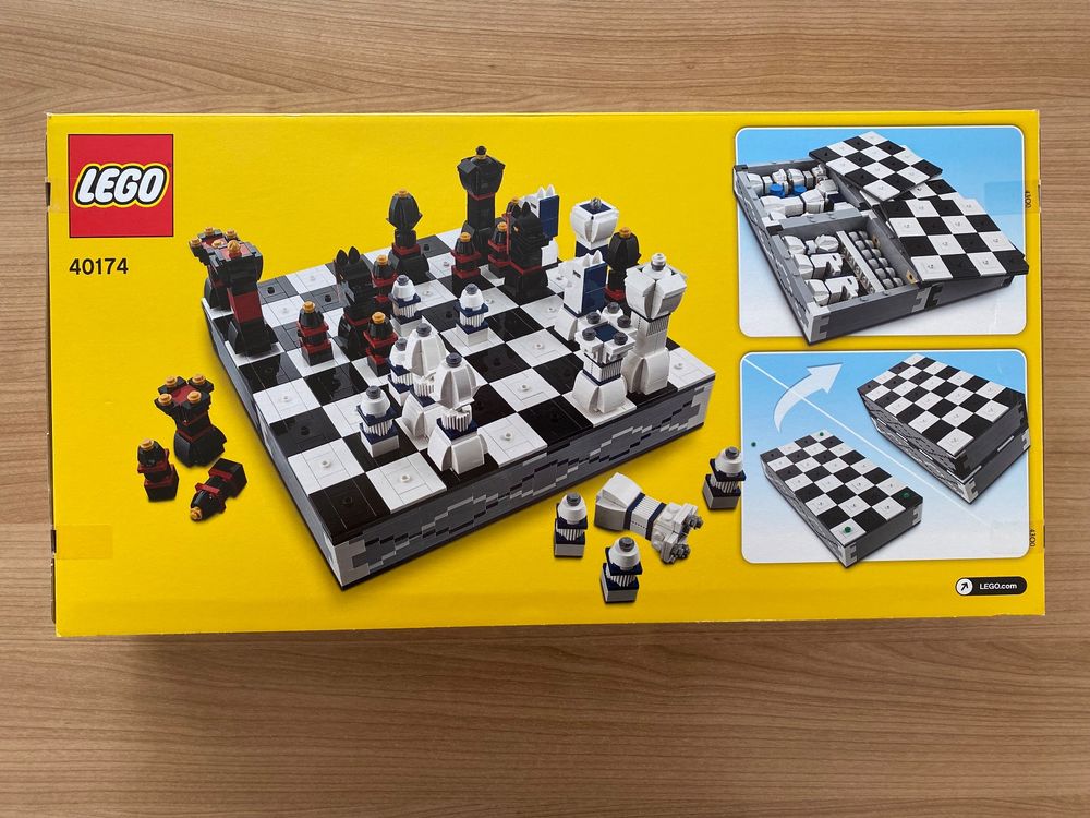 💥LEGO Icons 40174 Schach- und Brettspiel NEU (Neu und originalverpackt ...