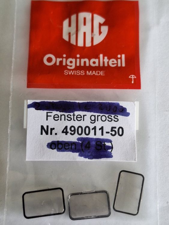 HAG HO. 3 fenêtres rectangulaire pour voiture CFF IC 2000 (Neuf (Voir ...