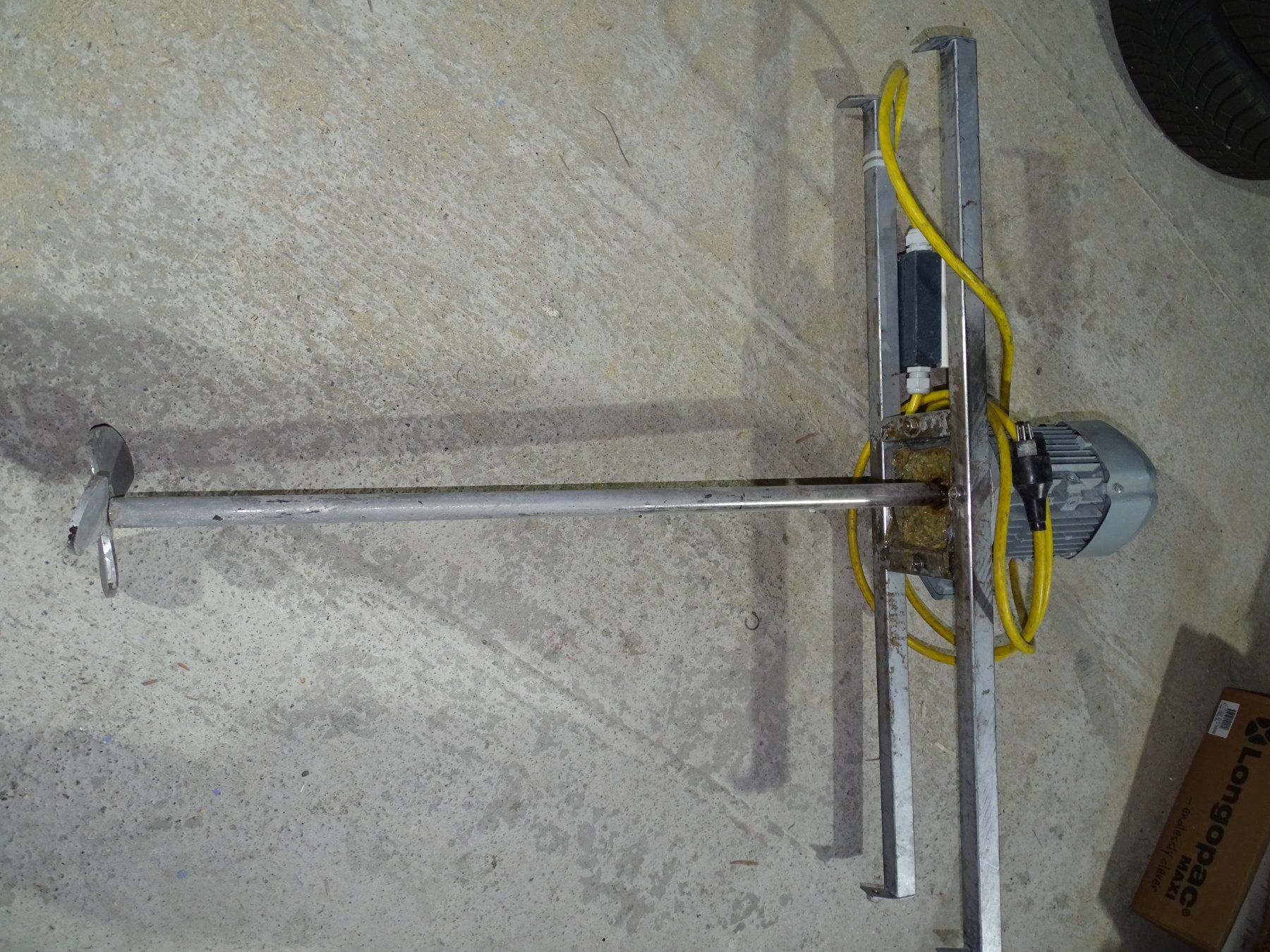 Rührwerk IBC Behälter Mischer Propeller Milchtank Mischer (Gebraucht ...