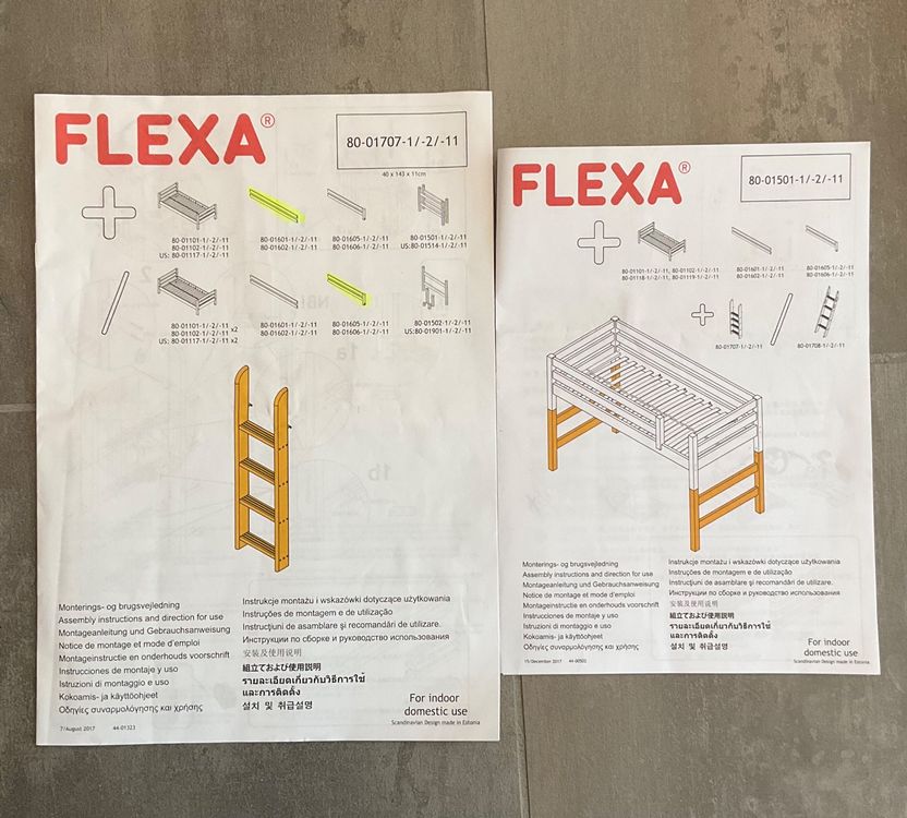 Erweiterung mittelhoch zu Flexa Bett | Kaufen auf Ricardo