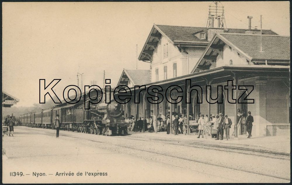 VD Nyon - Bahnhof - Bahn (Neu (gemäss Beschreibung)) in Schindellegi ...