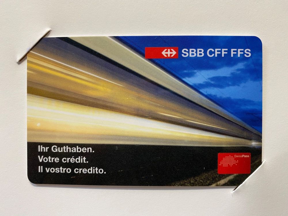 CHF 30.- SBB Karte / Carte CFF | Kaufen auf Ricardo