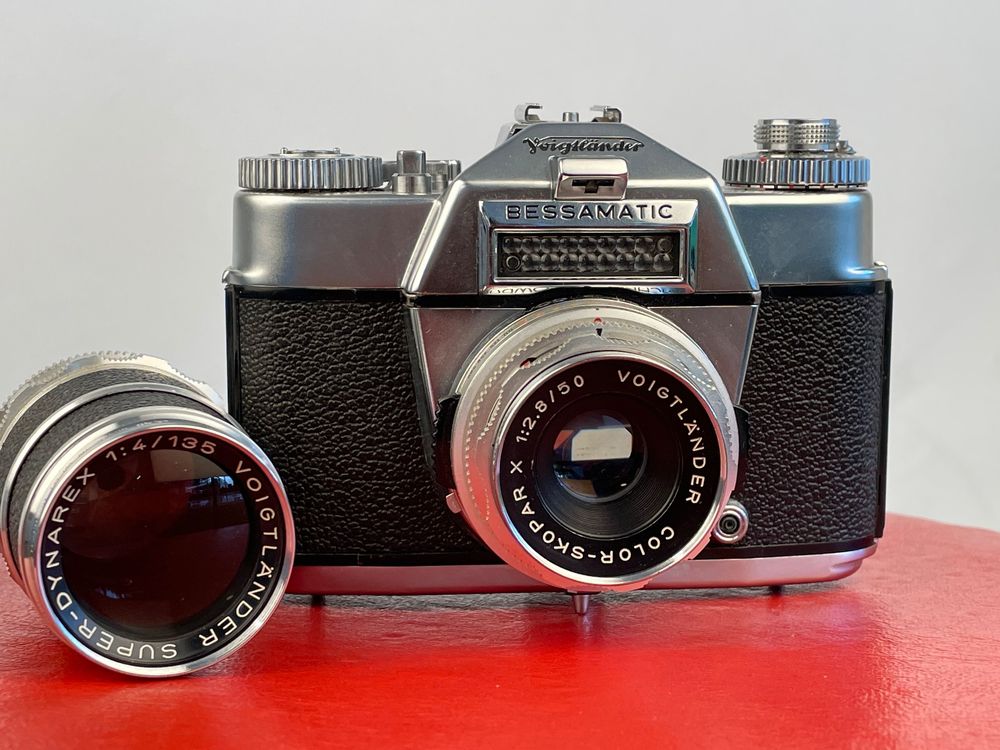 Voigtländer Bessamatic 50mm + 135mm (Gebraucht) in Meilen für CHF 39 – mit Lieferung auf Ricardo ...