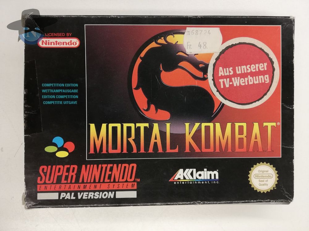 Mortal Kombat / Super Nintendo SNES | Kaufen auf Ricardo
