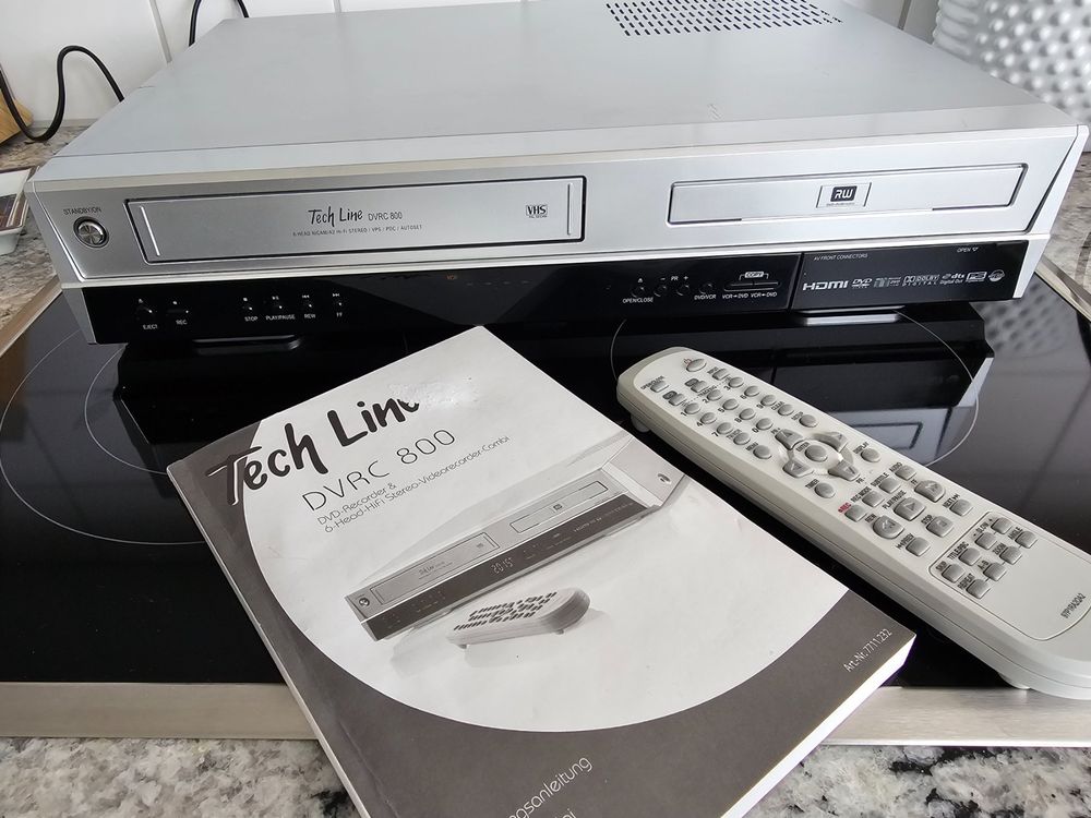 Tech Line DVRC 800 - DVD Recorder/VHS Recorder-Sommer Sch... (Gebraucht) in Affoltern am Albis ...