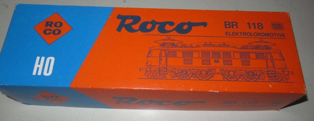 Roco H0 04141B E-Lok BR 118 010-8 der DB Blau (Gebraucht) in Männedorf ...