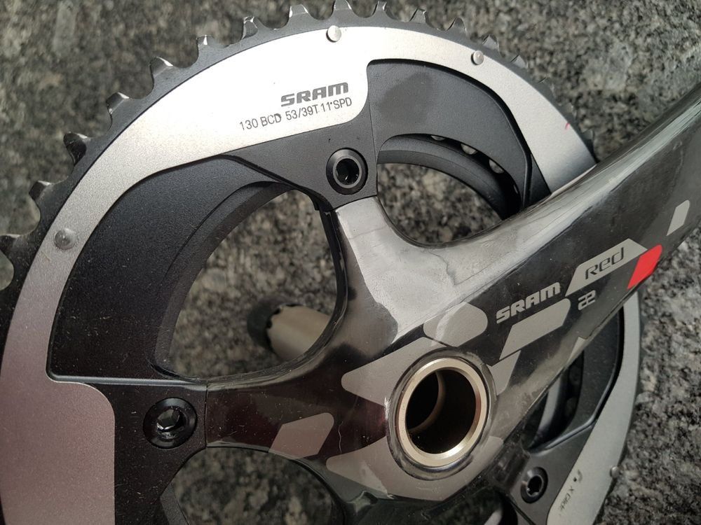 SRAM Kurbel Red22 53/39Z 2x11 Fach, 170mm, Road & Gravel (Neu und ...