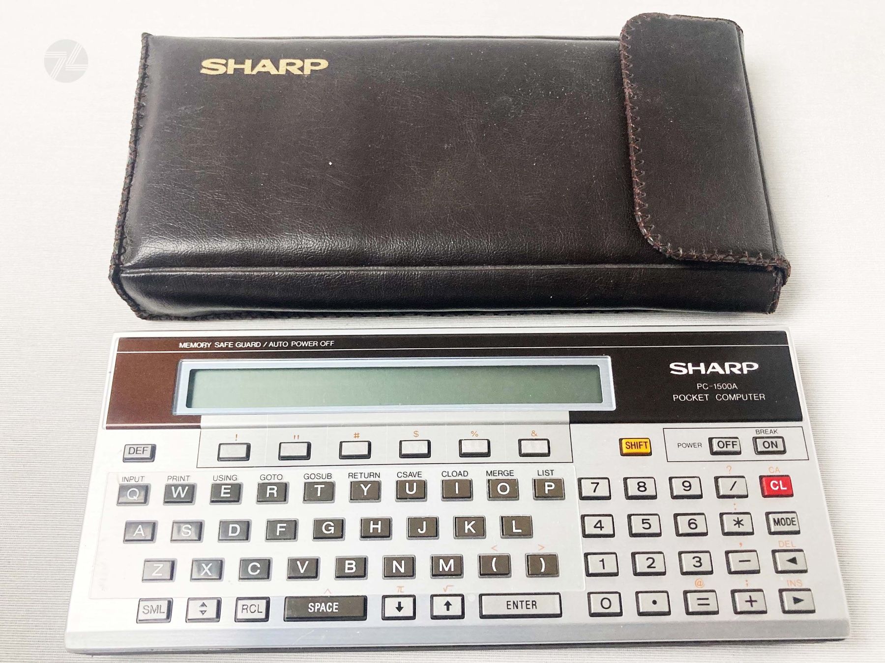 Sharp PC-1500A Pocket Computer Calculator Taschenrechner (Gebraucht) in ...