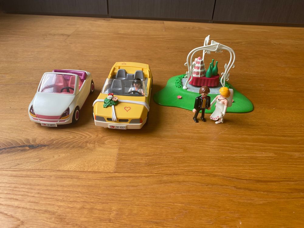 Herzige Playmobil Hochzeit Party: Autos, Brautpaar, Torte (Gebraucht) in Pratteln für CHF 15 ...