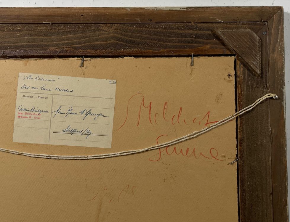 Samuel Melchert (1916-1994) Gemälde (Gebraucht) in Root für CHF 25 – mit Lieferung auf Ricardo ...