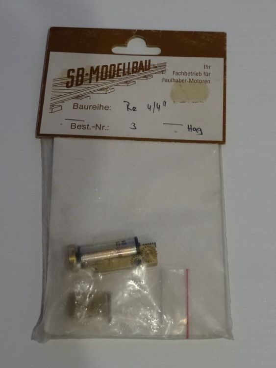 SB Modellbau, Nr: 3, Hag Re 4/4 II, Faulhaber, NEU (Neu und originalverpackt) in Kloten für CHF ...