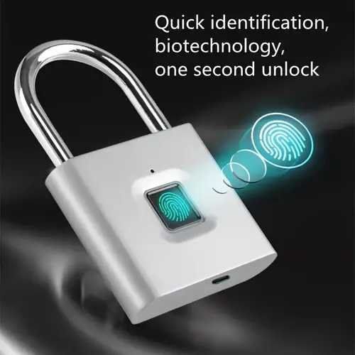 Fingerprint Vorhängeschloss, wasserdicht (Neu und originalverpackt) in ...