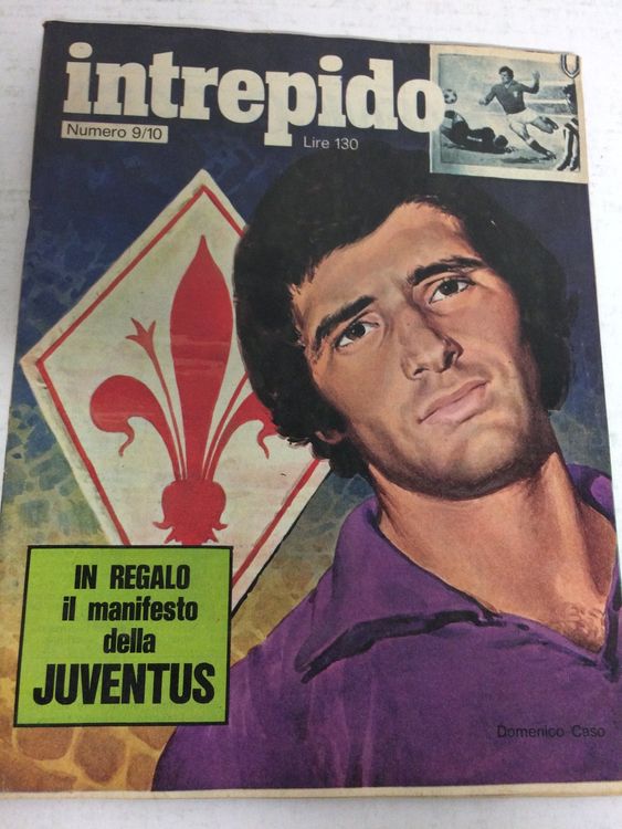 INTREPIDO # 9 10 1973 D. Caso Poster Juventus Steve McQueen | Kaufen ...