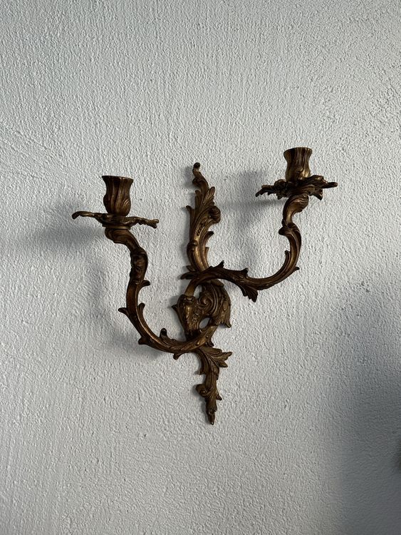 alter Messing / Bronze Kerzenhalter (Gebraucht) in Zürich für CHF 18 – mit Lieferung auf Ricardo ...
