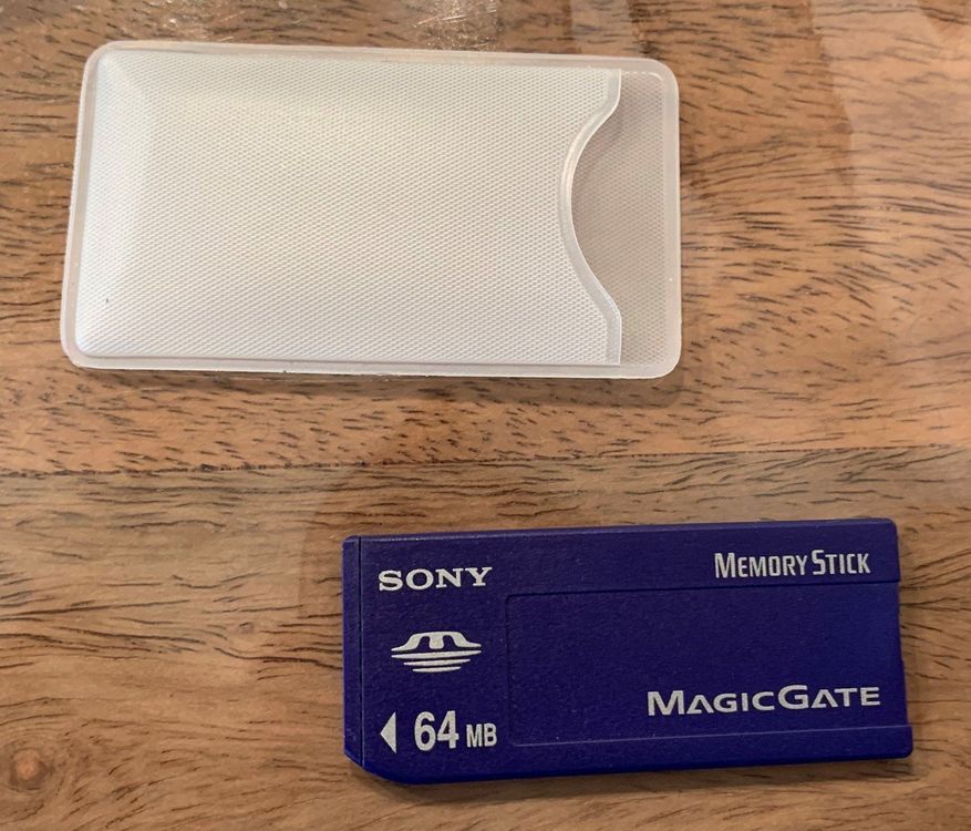 SONY MEMORY STICK 64MB (Neu und originalverpackt) in Chur für CHF 19.95 ...