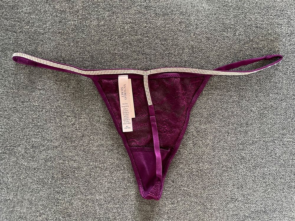 Victoria’s Secret Very Sexy Shine Strap Thong M NEW (Neu und ...