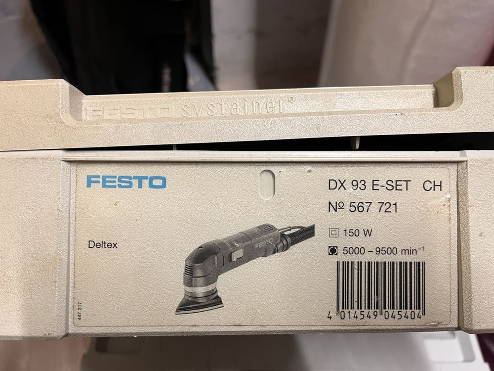 Festool DX 93 E (Gebraucht) in Holziken für CHF 100 – mit Lieferung auf Ricardo kaufen